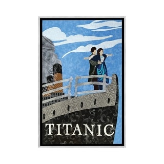 iCanvas "Titanic" by Pop Fabric Posters by Ali Scher Framed - Bed Bath & Beyond - 37699364